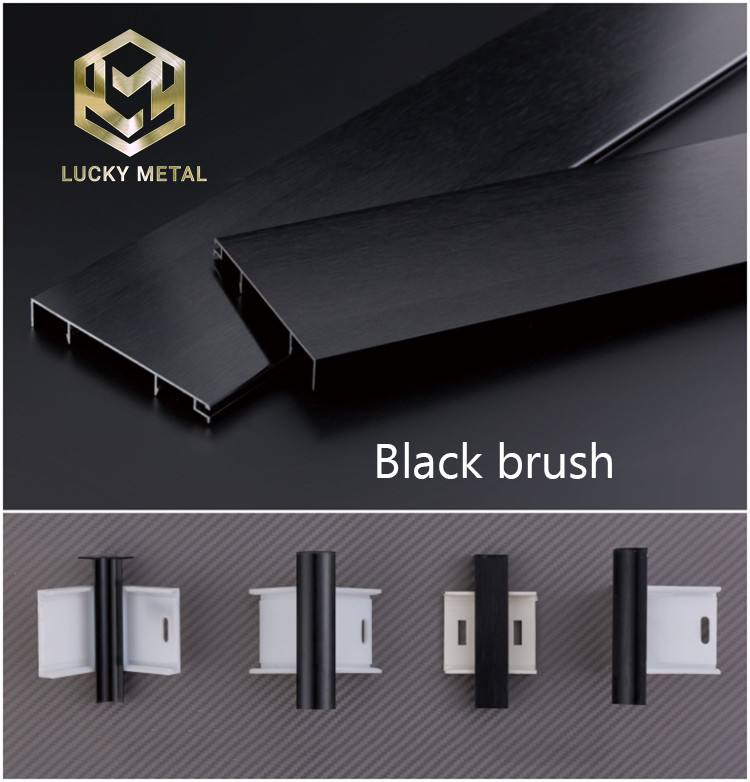 Beautiful Colors Led Aluminium Profile Skirting Baseboard Wall Skirting ...